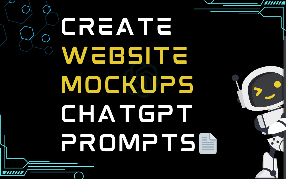 📄Create website mockups ChatGPT Prompts – AI Prompt